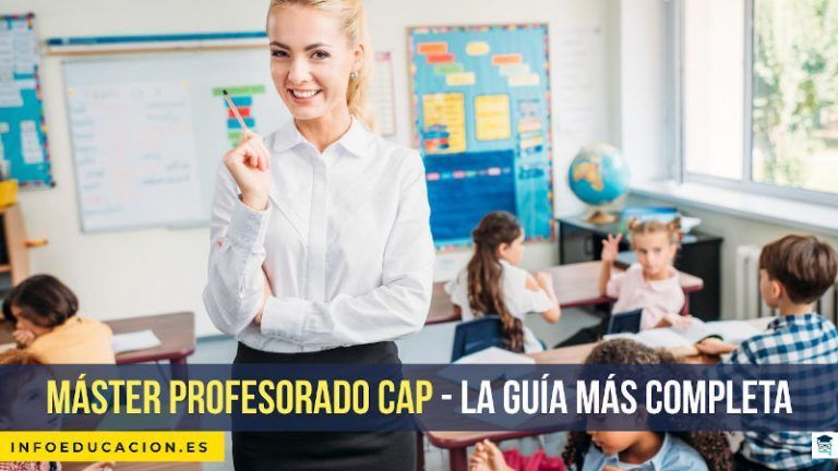 Dónde estudiar el máster de profesorado (CAP) 2025: presencial y online