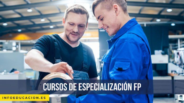 Cursos de especialización FP 2026: qué son y oferta formativa